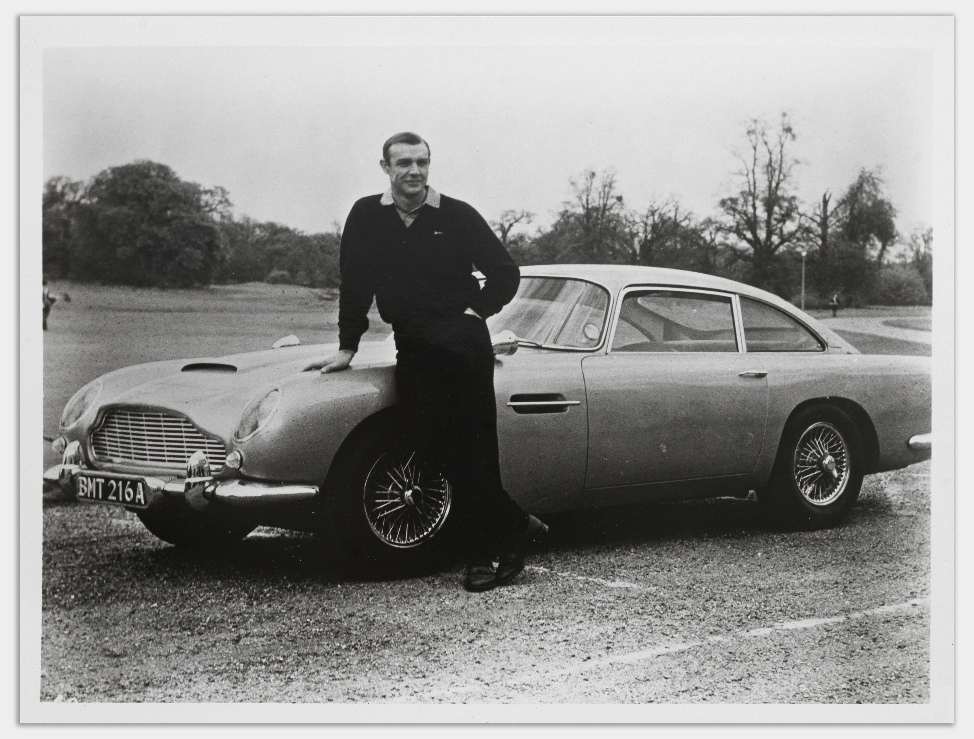 Bonhams : James Bond Sean Connery With Aston Martin DB5 During The ...