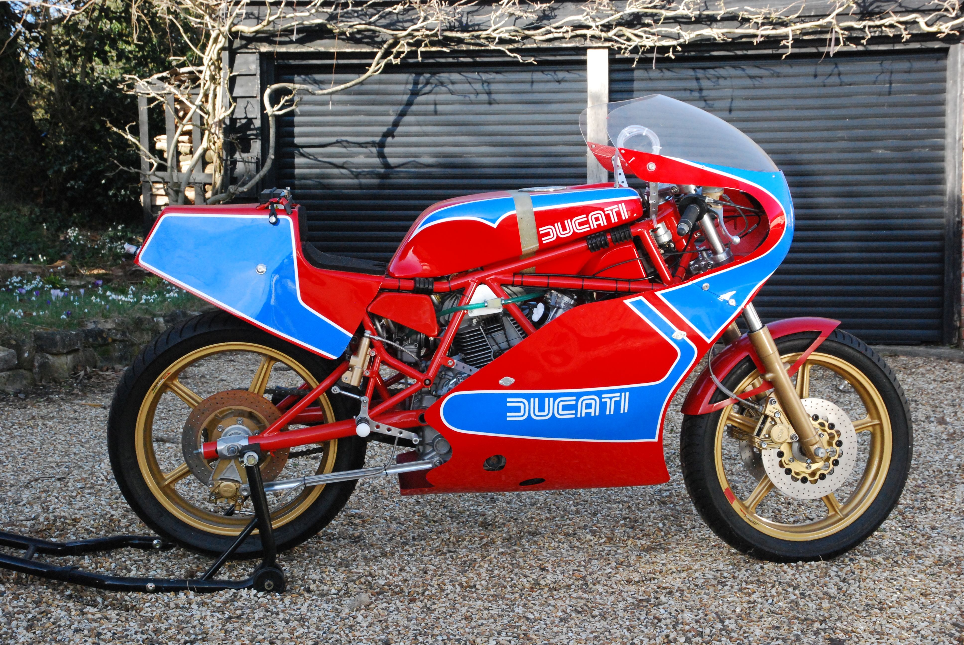 Bonhams Cars : 1982 Ducati 583cc TT2 Replica Frame no. None Engine no ...