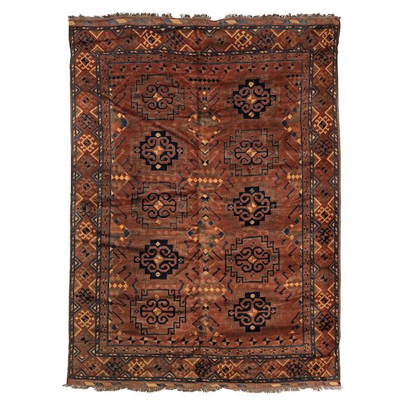 Bonhams : An Afghan Esari 286.5cm x 208cm