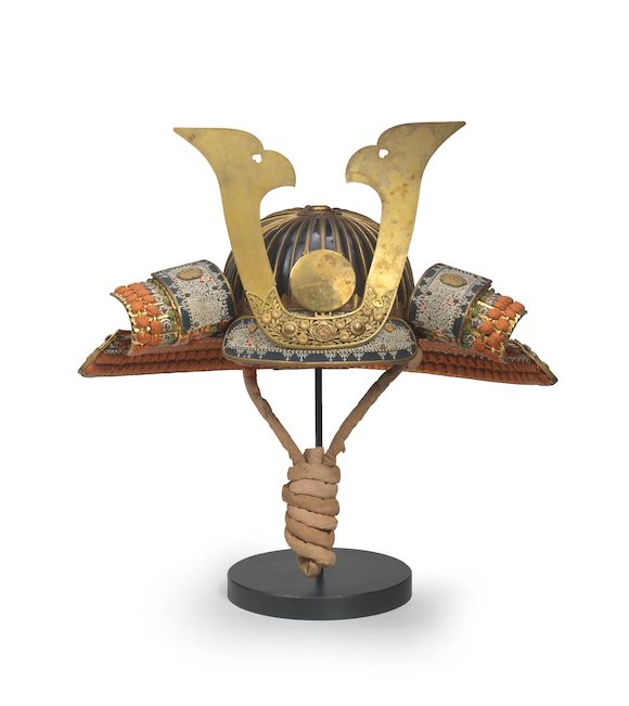 Bonhams : AN AKODA-NARI KABUTO (HELMET) Muromachi period (1333-1573 ...