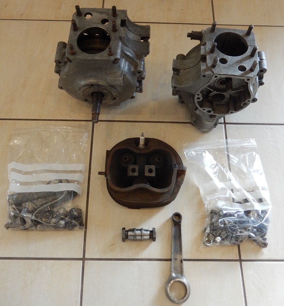 Bonhams Cars : Two BSA C11 engine casings ((2))