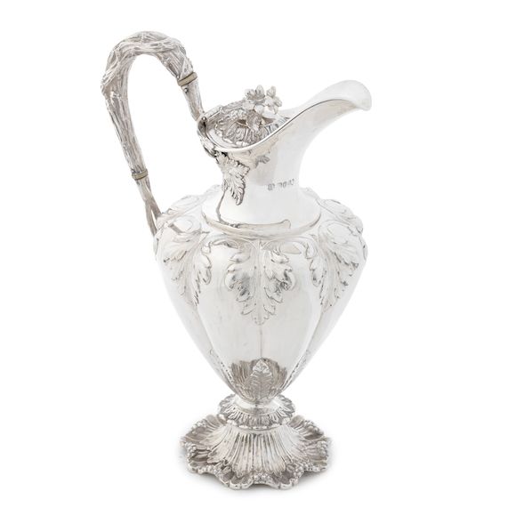 Bonhams : A William IV silver ewer Charles Reily & George Storer ...