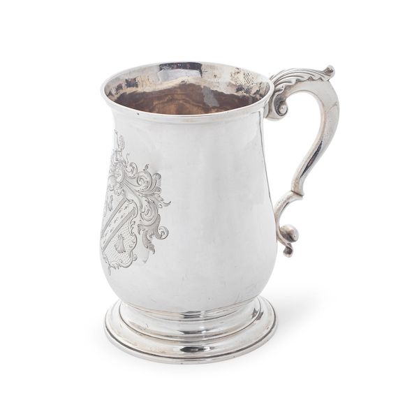 Bonhams : A George III silver mug Walter Brind, London 1771