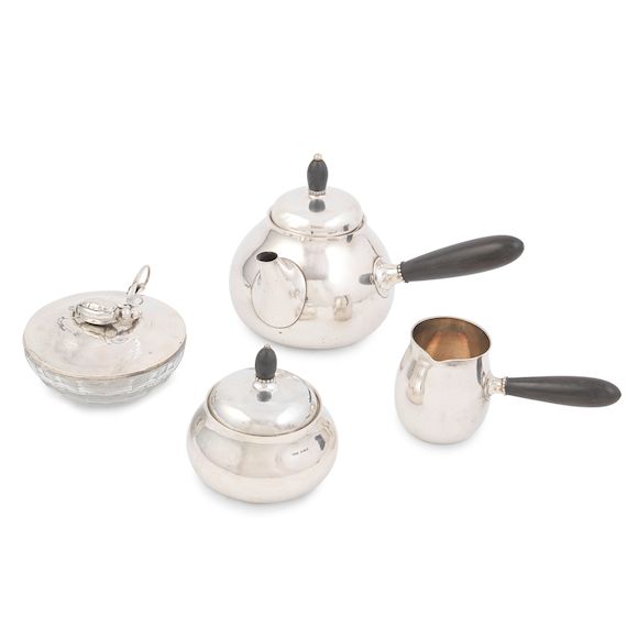 Bonhams : GEORG JENSEN: a collection of silver items Denmark various ...
