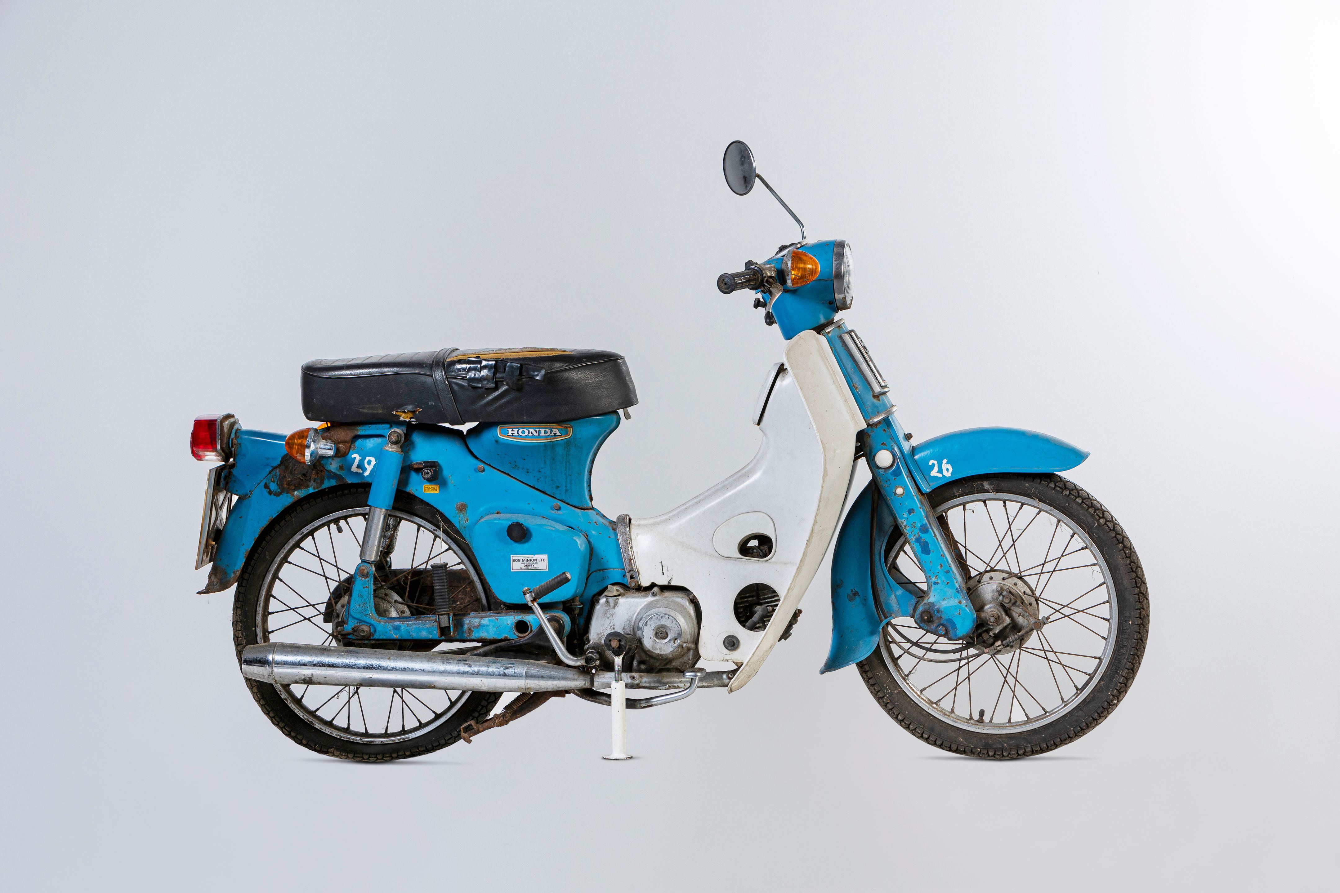 Bonhams Cars : 1980 Honda 49cc C50 Cub Frame no. C50-6222053 Engine no. C50E-6222120