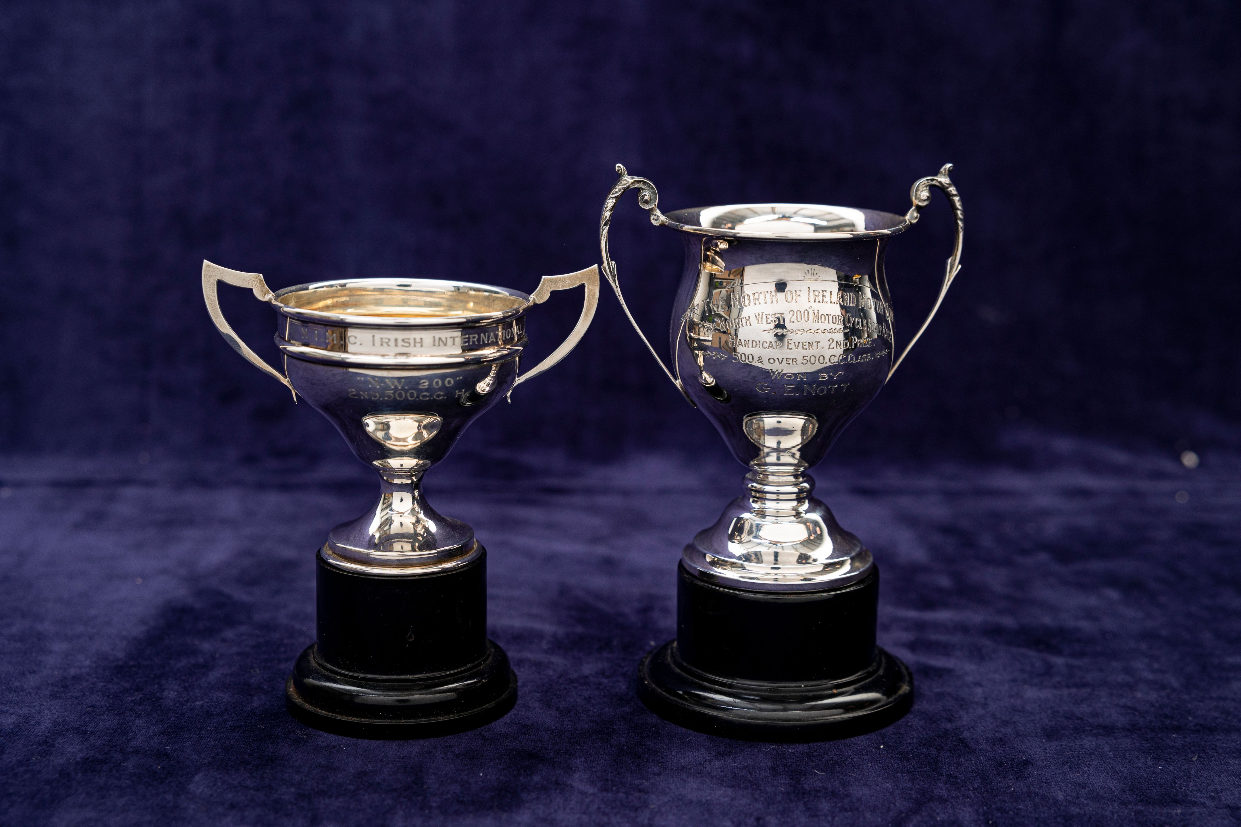 Bonhams Cars : A NW200 Handicap event 2nd place trophy ((2))