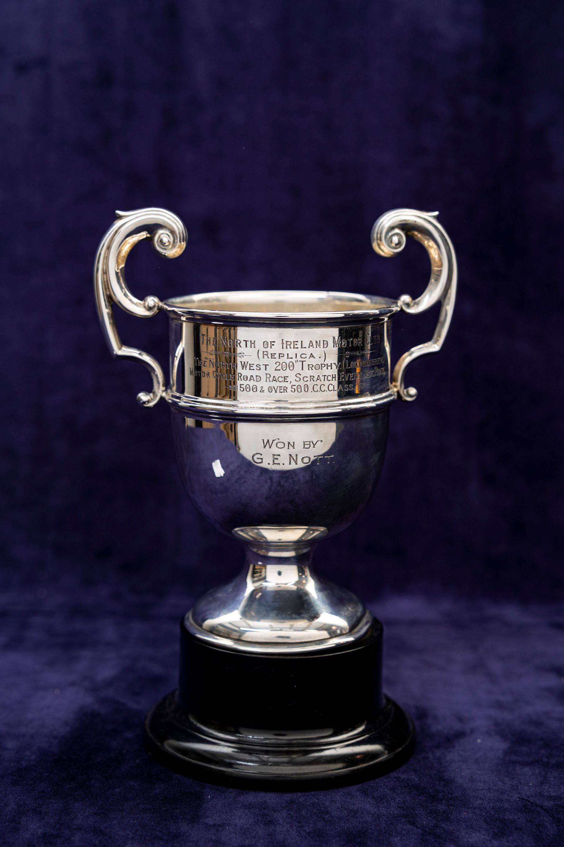 Bonhams Cars : A NW200 1st place Scratch race trophy