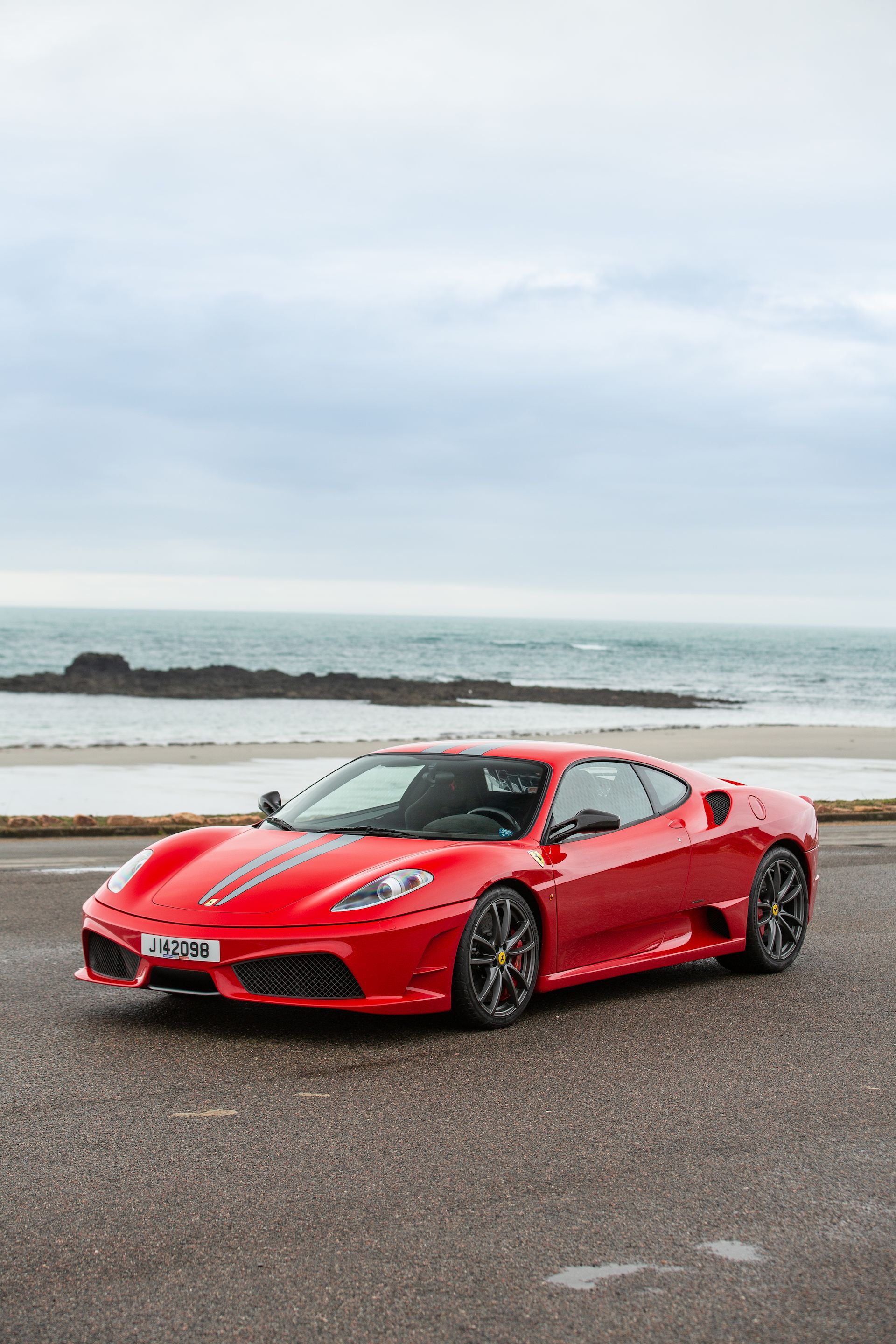 Ferrari 430 Live Wallpaper Red Ferrari Monaco Hi Res Stock Photography