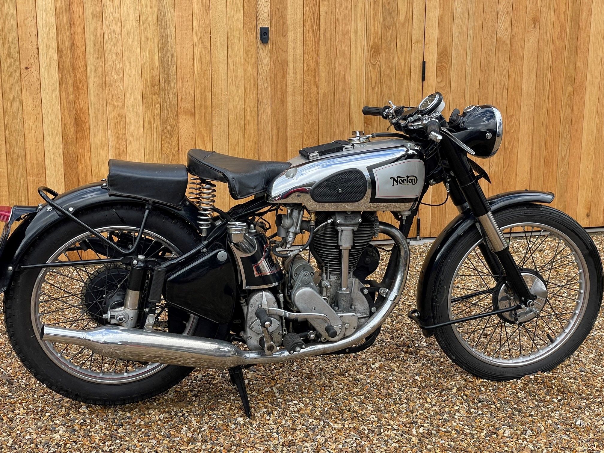 Bonhams Cars : 1950 Norton 500cc Model 30 International to Clubman ...