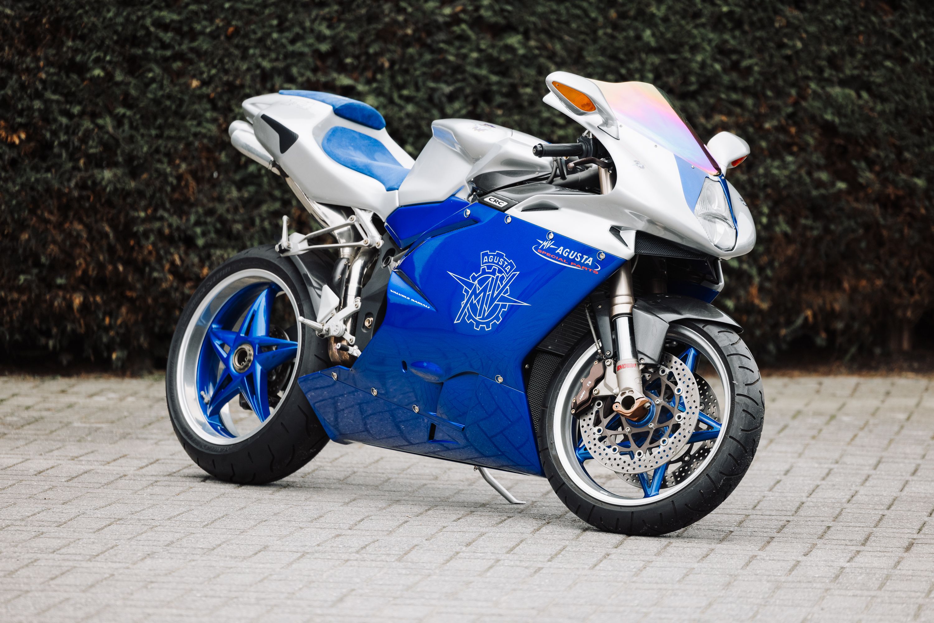 Bonhams Cars : The 40th of only 50 built; less than 3,200km from new, 2002 MV Agusta F4 750 ...