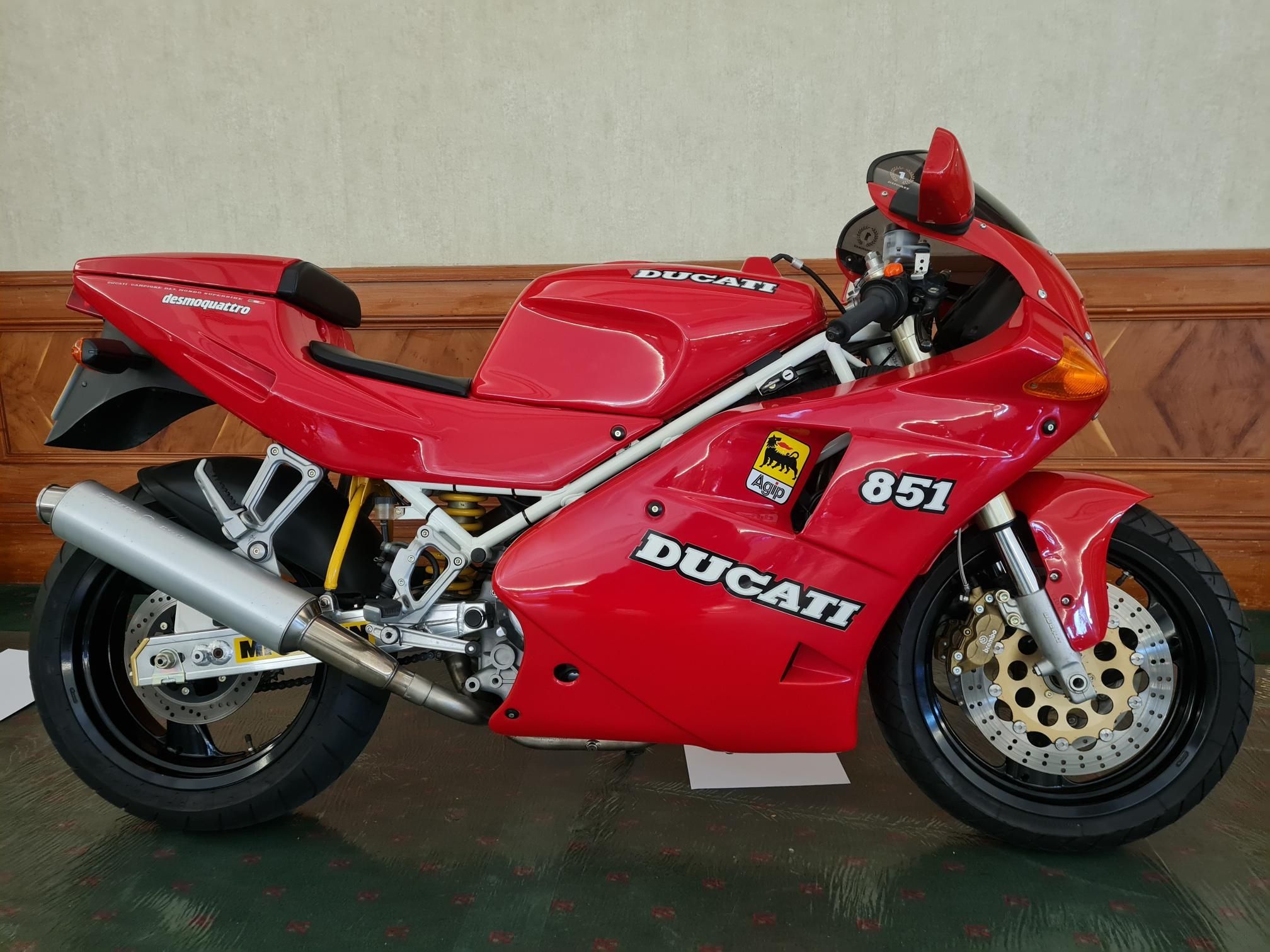 Bonhams Cars : 1993 Ducati 851 Superbike Frame no. ZDM851S3004452 ...