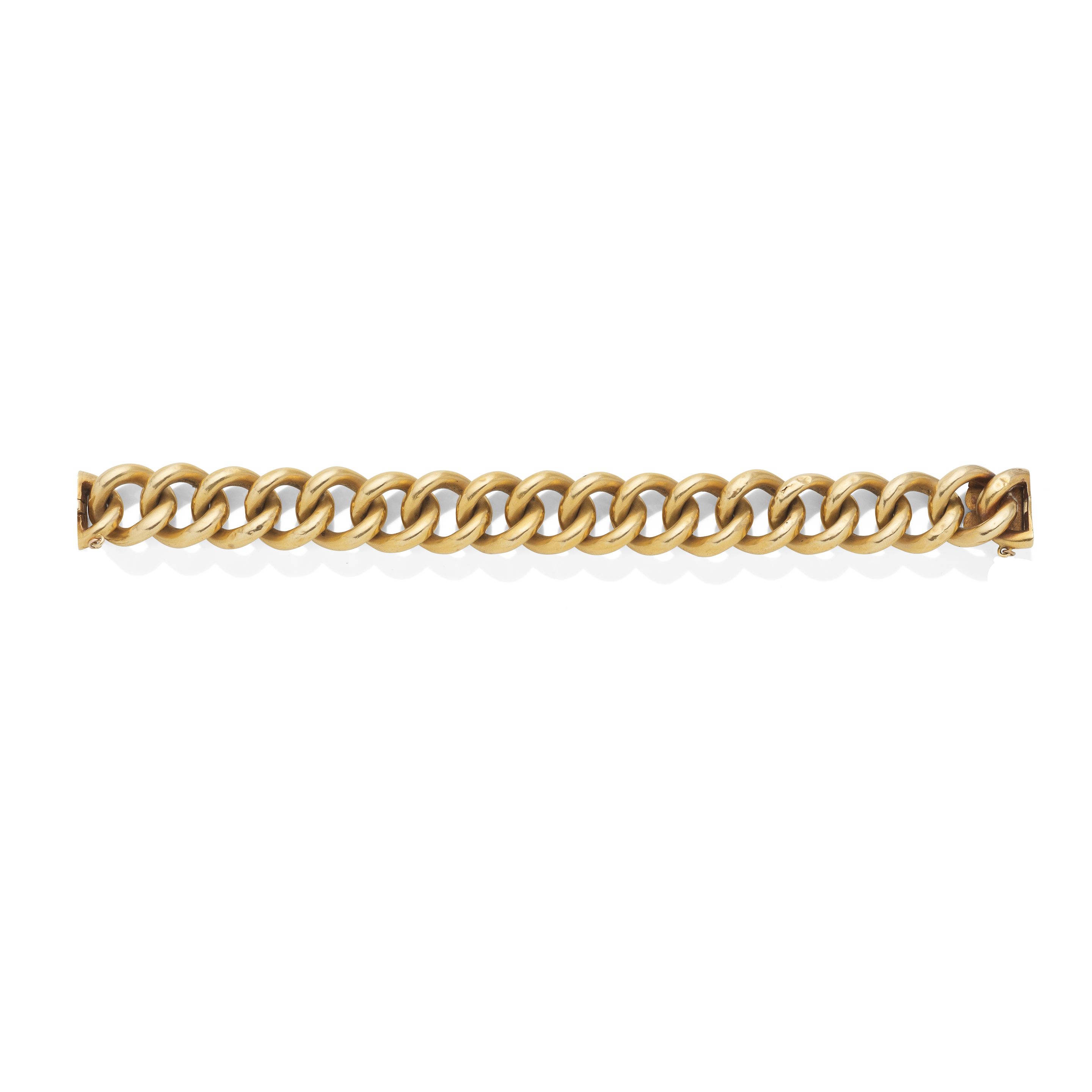Bonhams : JOHN BROGDEN GOLD BRACLET, CIRCA 1870