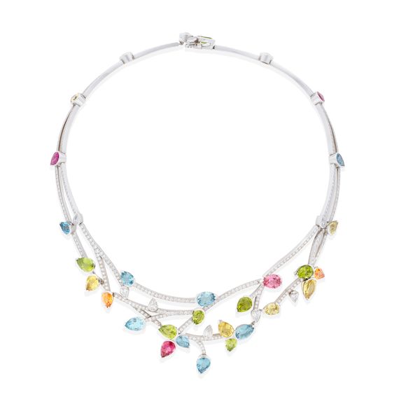 Bonhams : BOODLES: GEM-SET 'CASTAWAY' COLLAR NECKLACE,