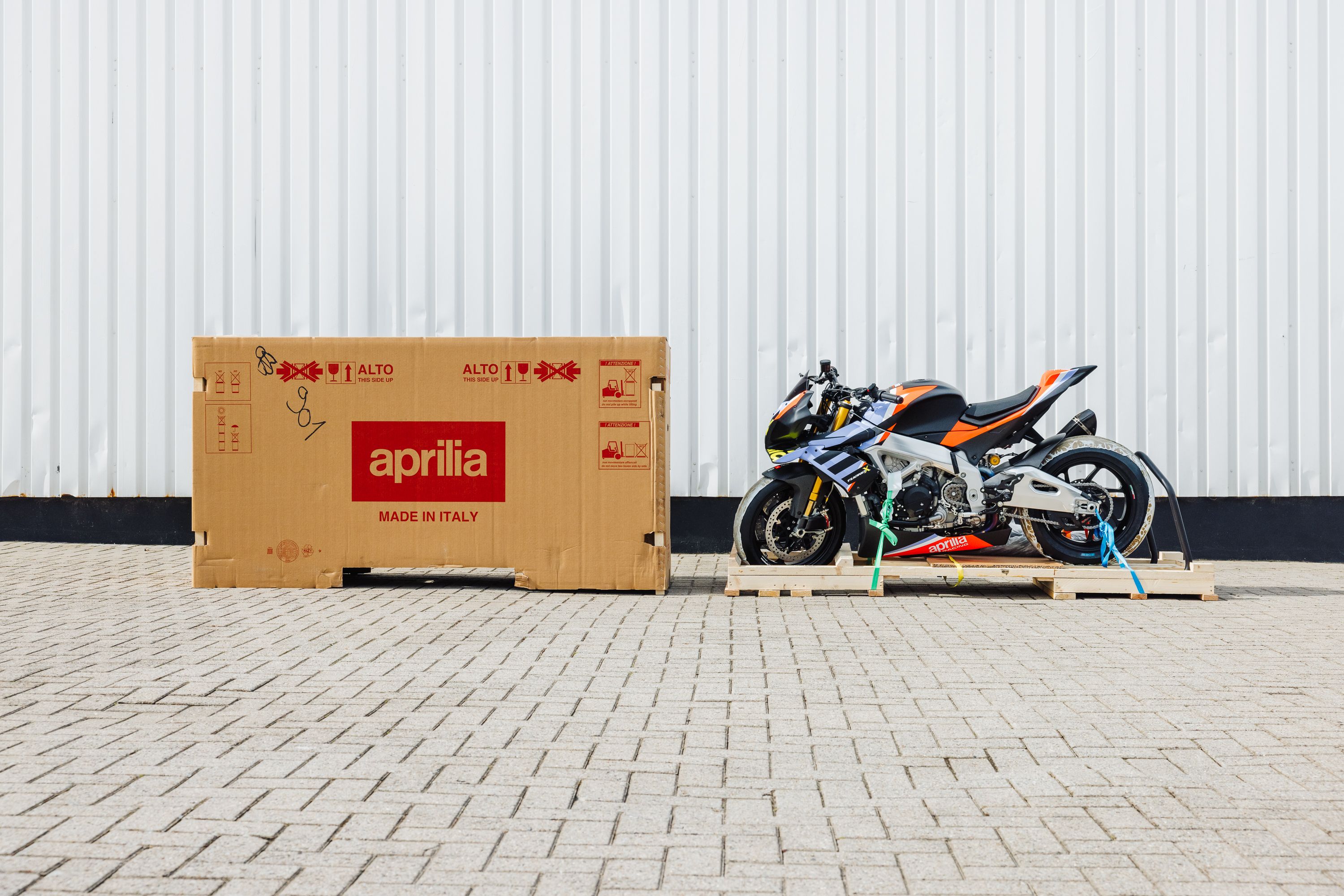 Bonhams Cars : Number '12' of only 30 produced, 2021 Aprilia Tuono V4 X ...