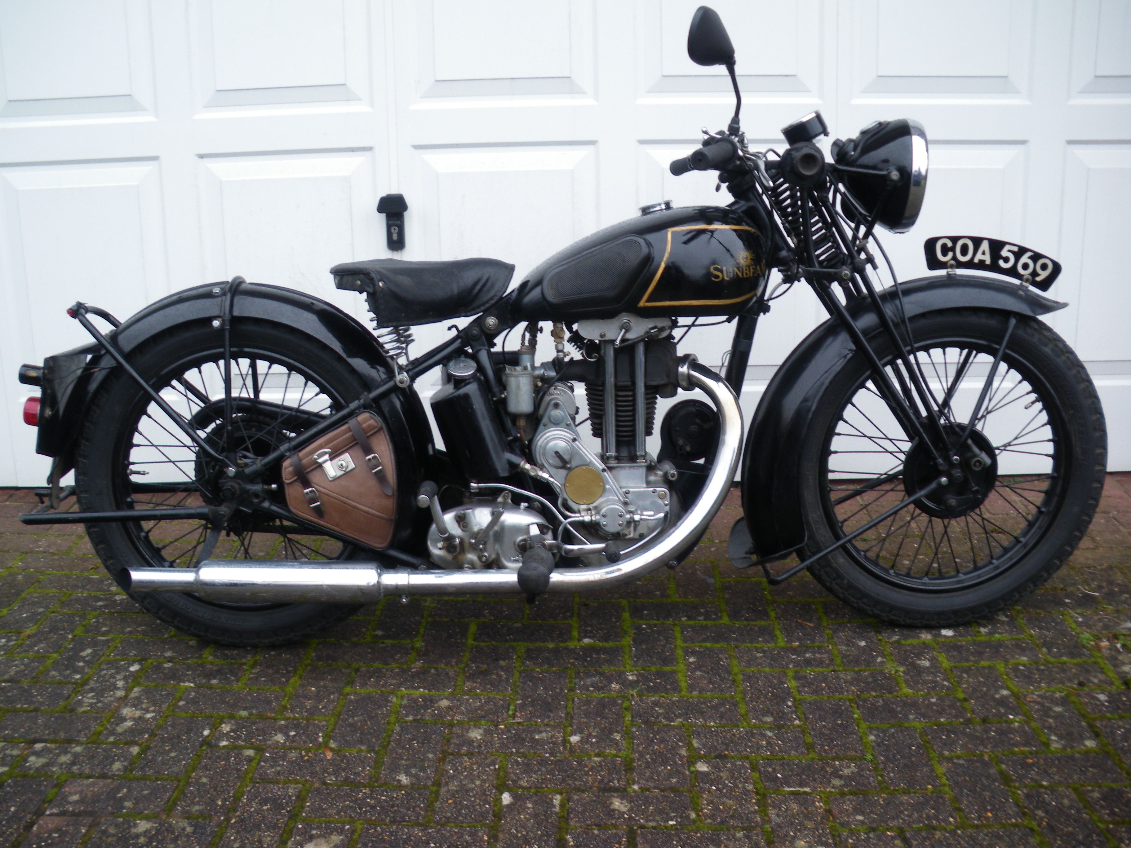 Bonhams Cars : 1936 Sunbeam 347cc Model 14 Frame no. 225.430.262 Engine ...