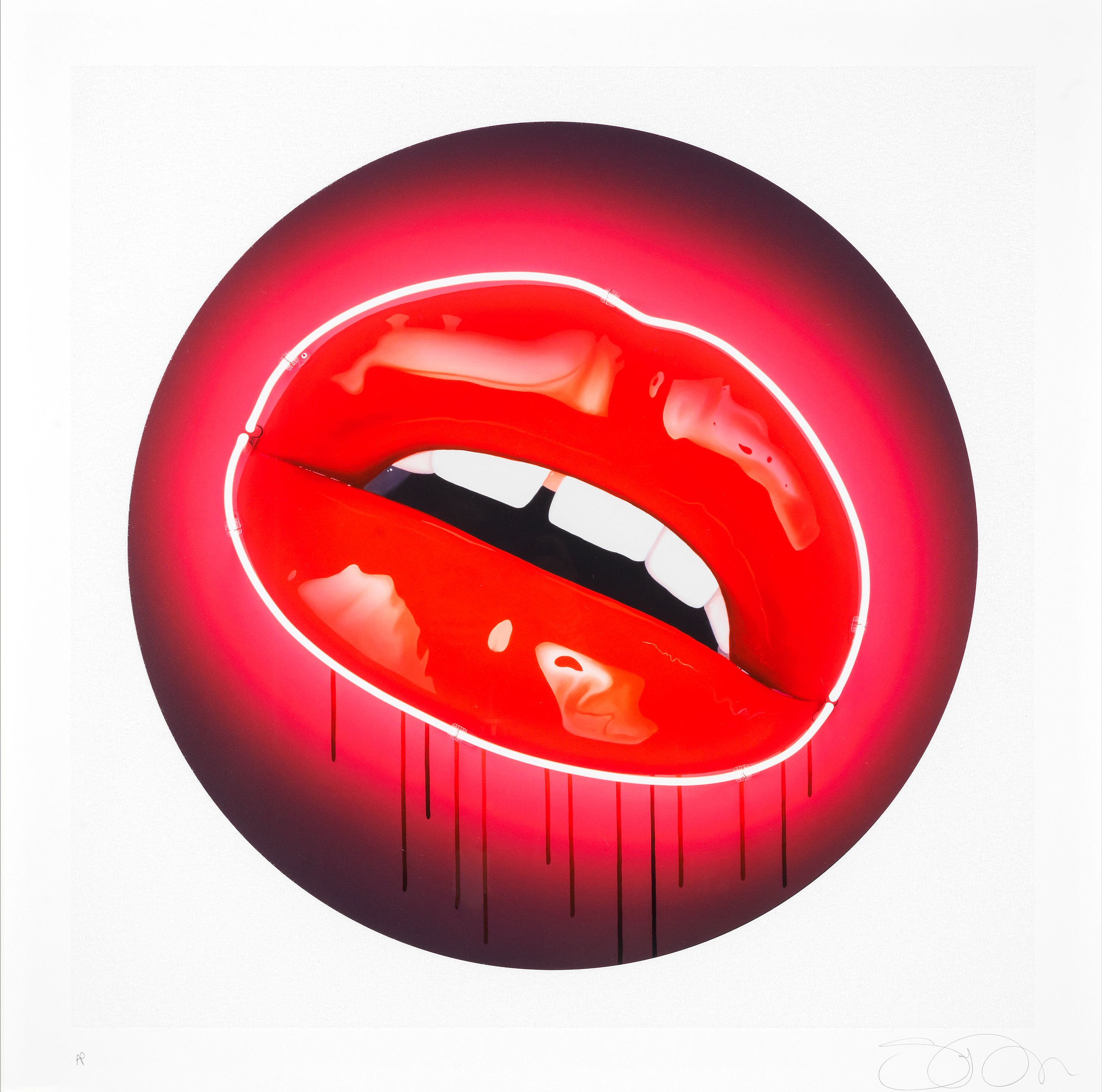 Bonhams : Sara Pope (British, born 1973) AMPED Neon Archival print in ...