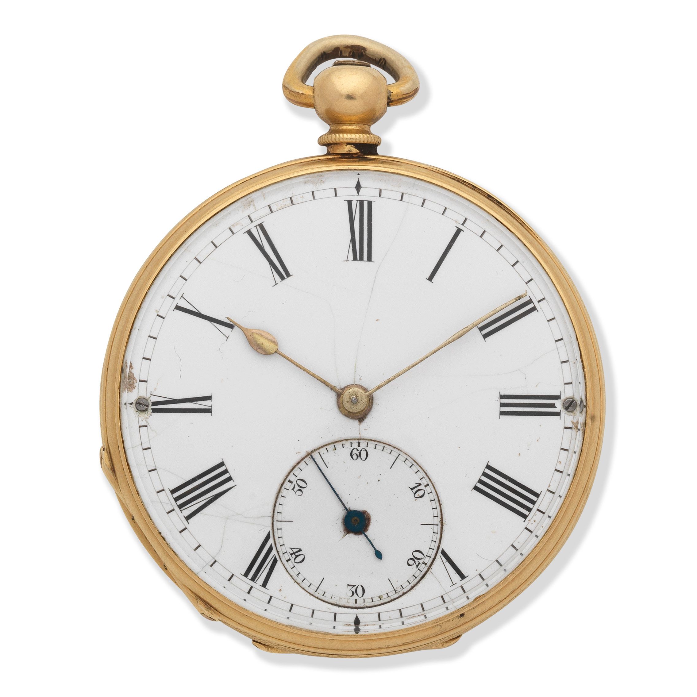 Bonhams : Henry Capt, Genève. An 18K gold key wind open face pocket ...