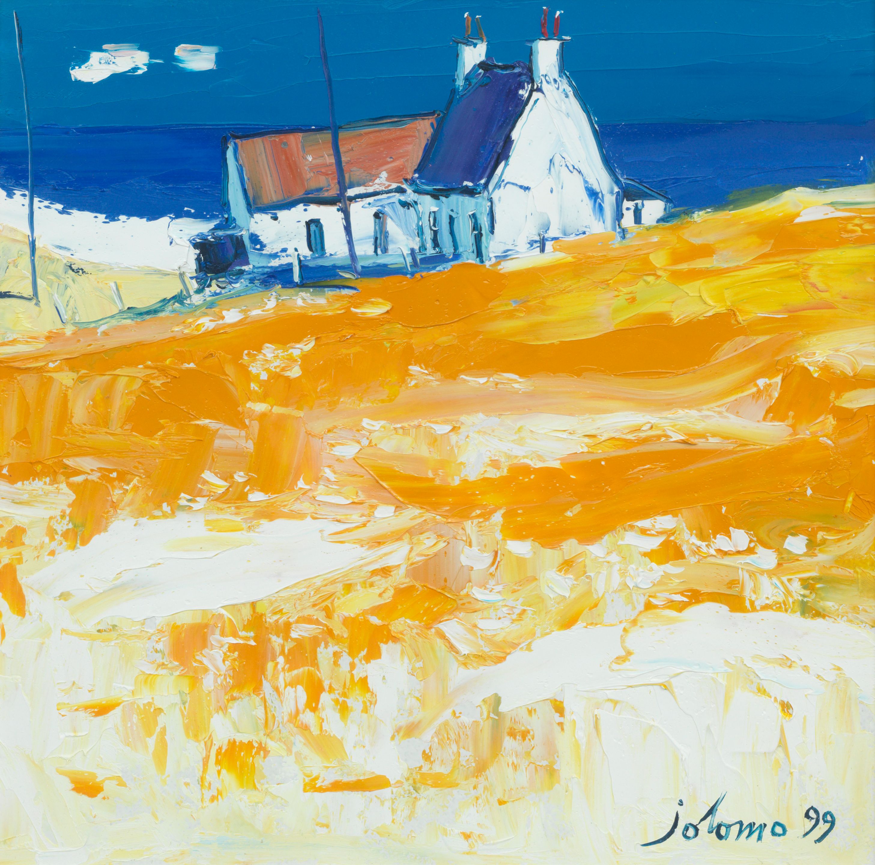 Bonhams : John Lowrie Morrison (British, born 1948) 'Croft on the ...