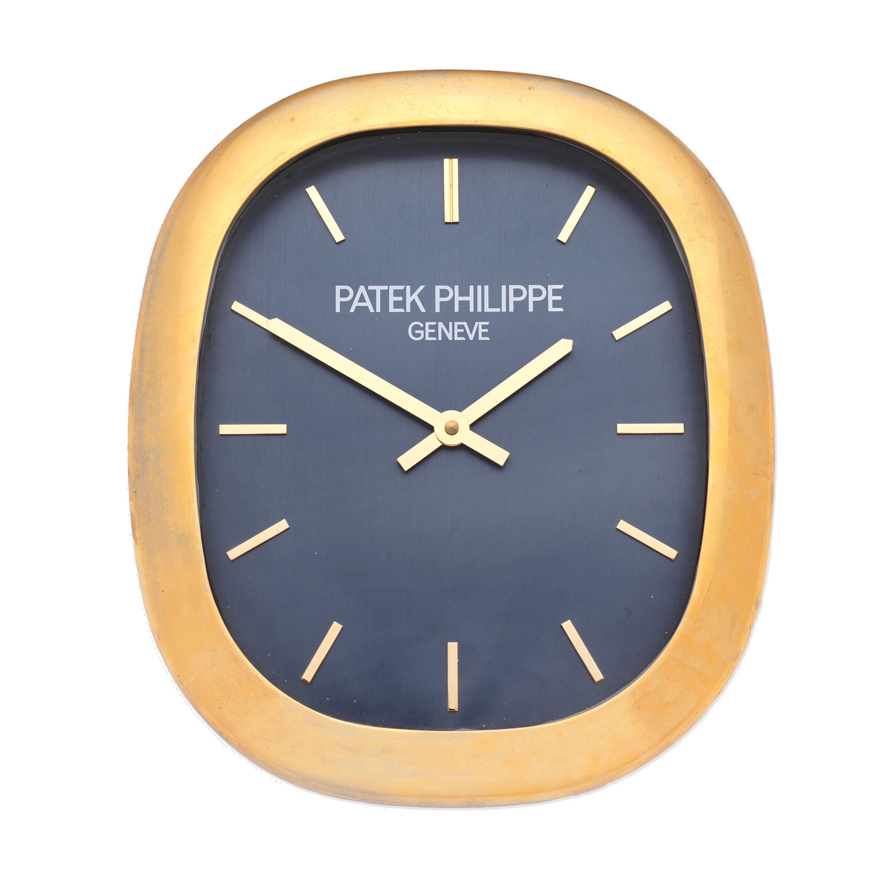 Bonhams : Patek Philippe by Inducta. A gilt metal quartz wall clock ...