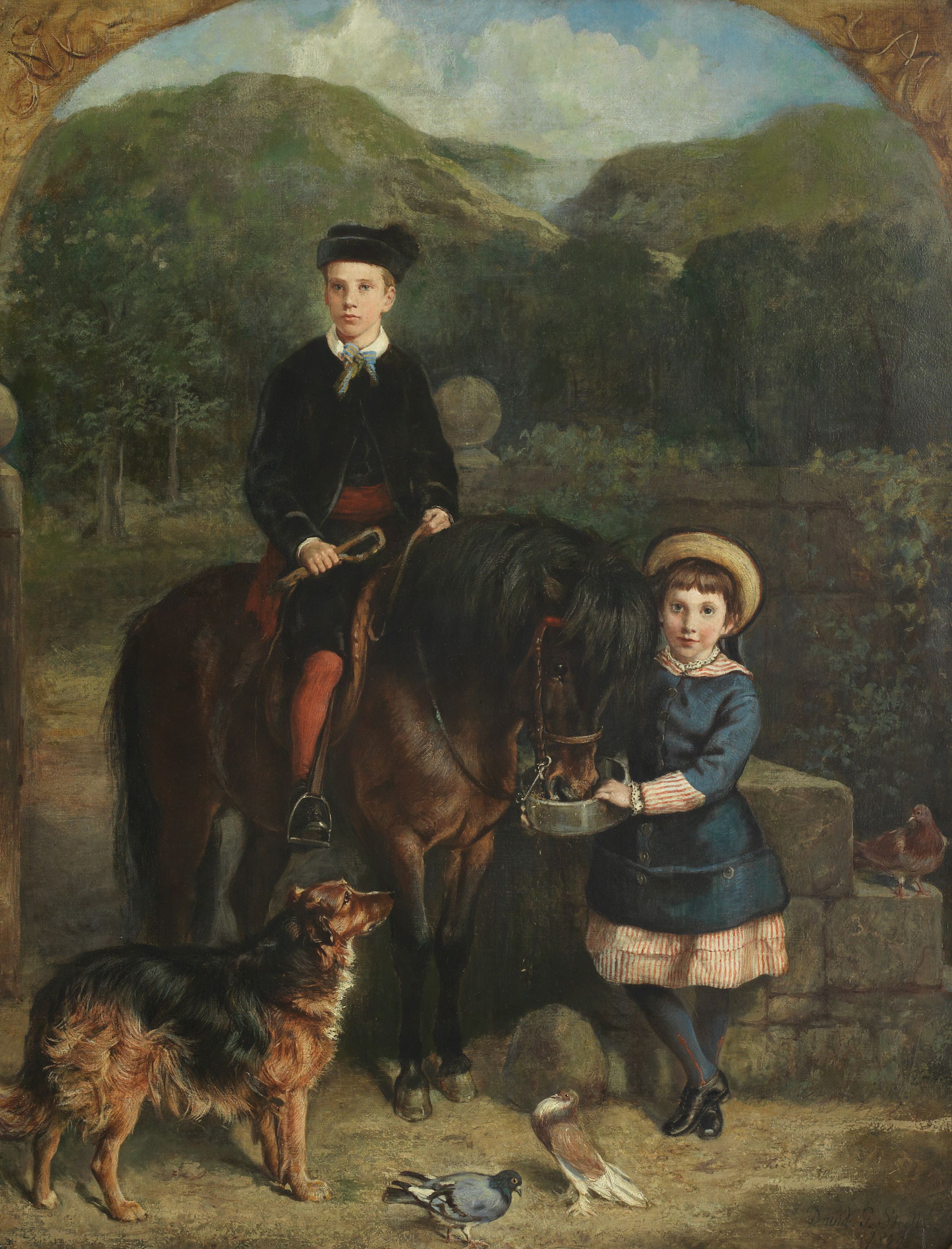 Bonhams : David George Steell ARSA (British, 1856-1930) Master Graham ...