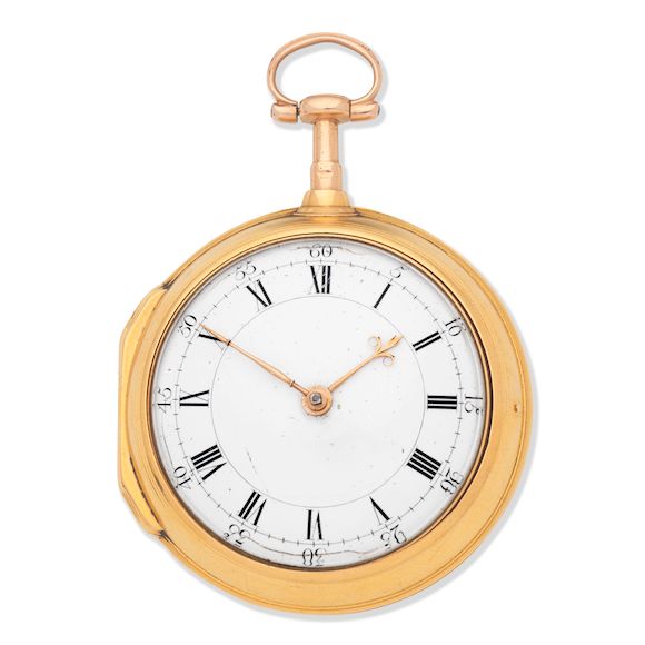 Bonhams : Alexander Cumming, London. A gold key wind pair case pocket ...