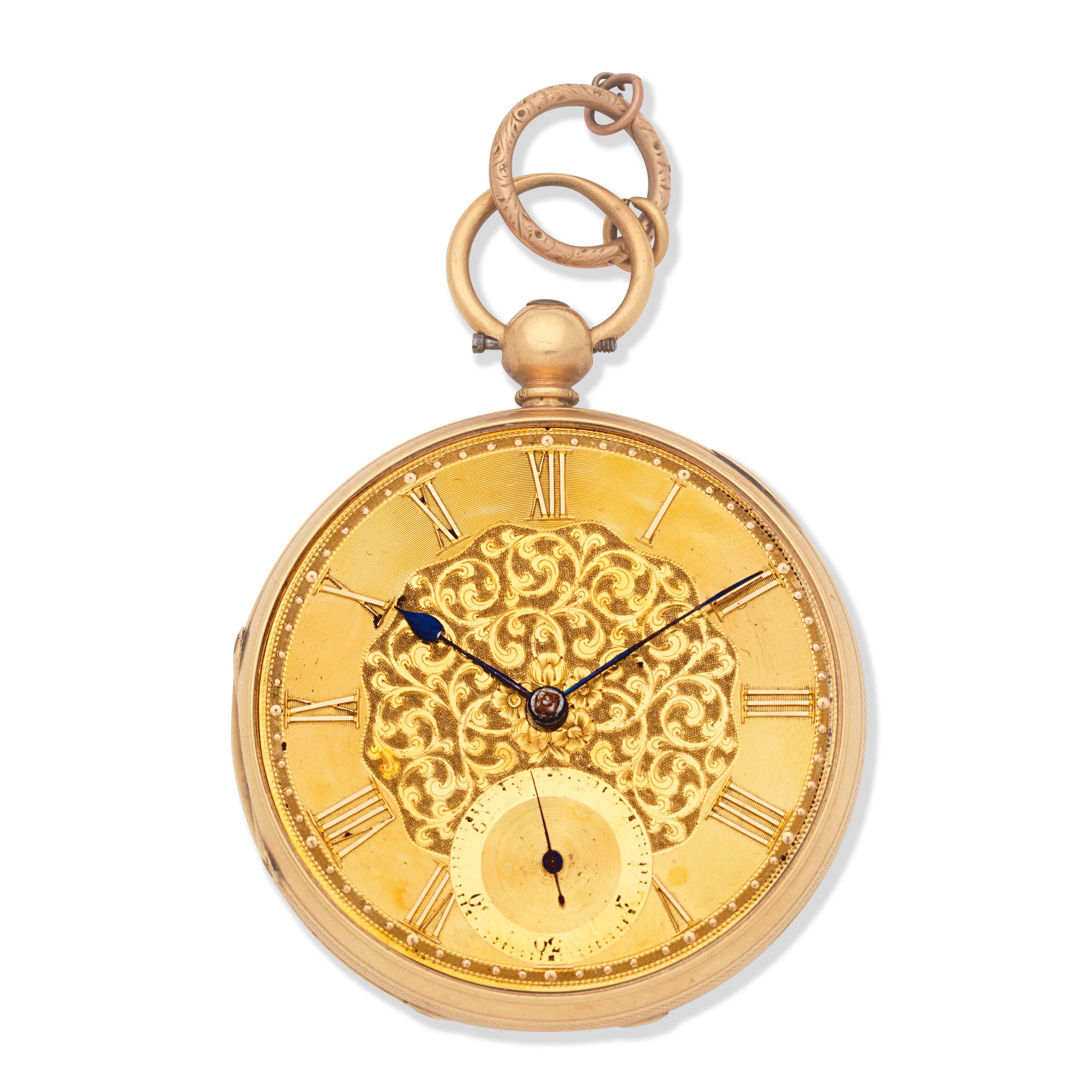 Bonhams : James Truscott, Aberystwyth. An 18K gold key wind open face ...