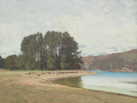 Bonhams : George Houston RSA RSW RGI (British, 1869-1947) Loch Fyne ...
