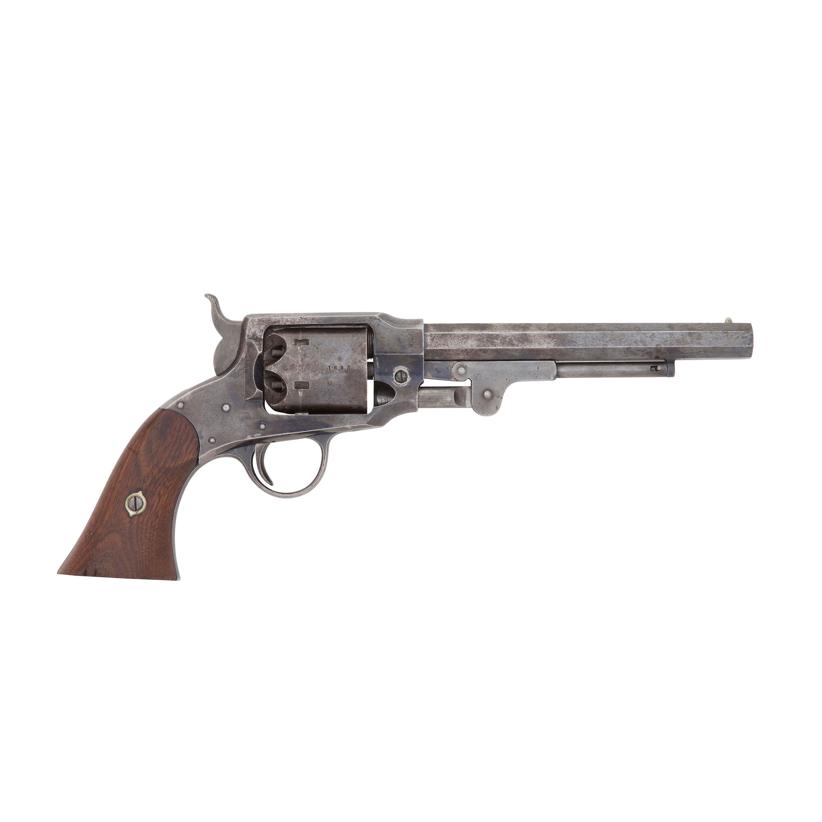 Bonhams : A .44 Percussion Rogers & Spencer Army Model Six-Shot Revolver