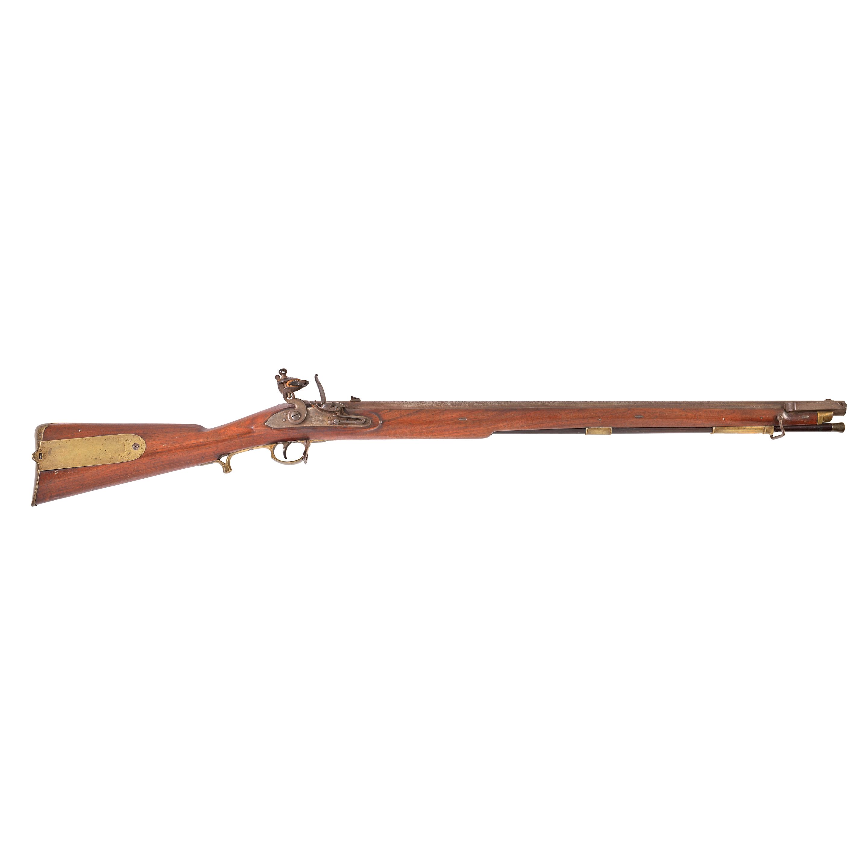 Bonhams : A Rare .600 (18-Bore) Flintlock Baker Volunteer Rifle