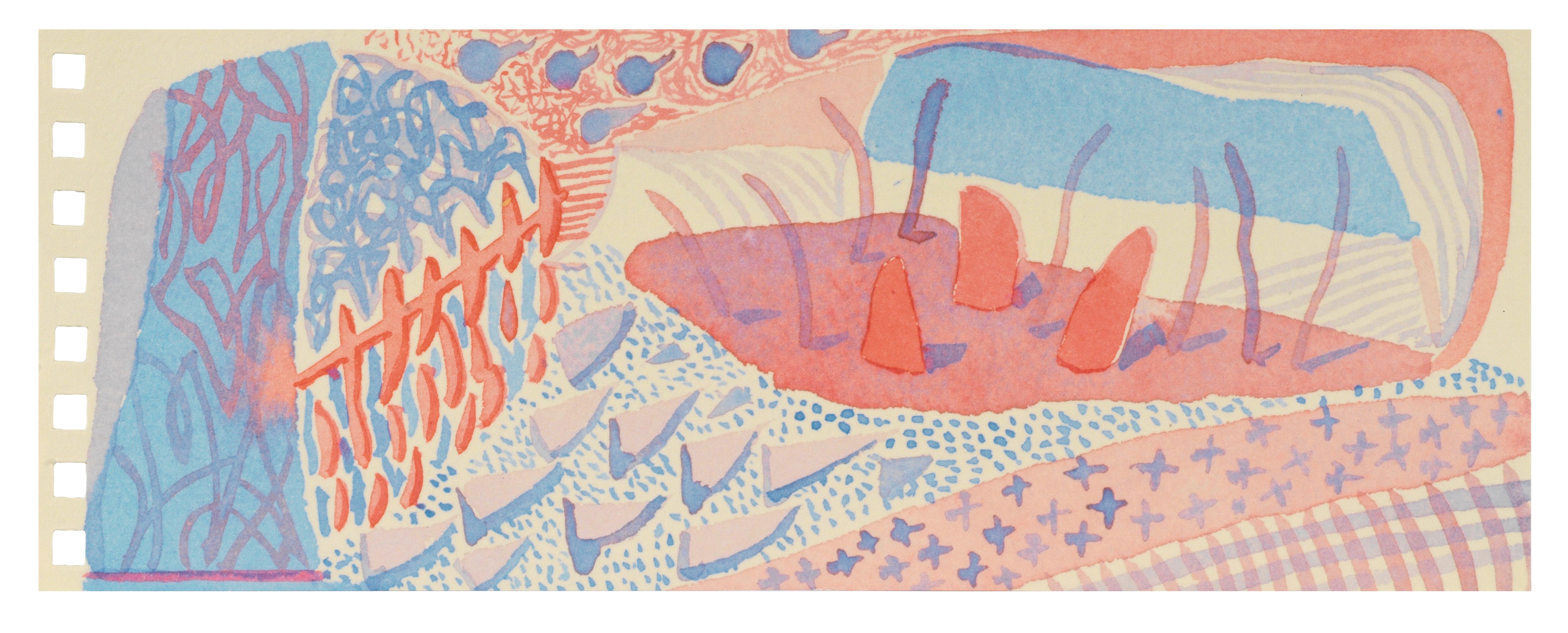 Bonhams : David Hockney R.A. (British, born 1937) Composition Red ...