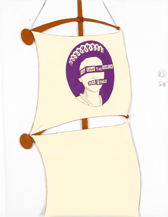 Bonhams The Sex Pistols An Original Animation Production Cel Of The