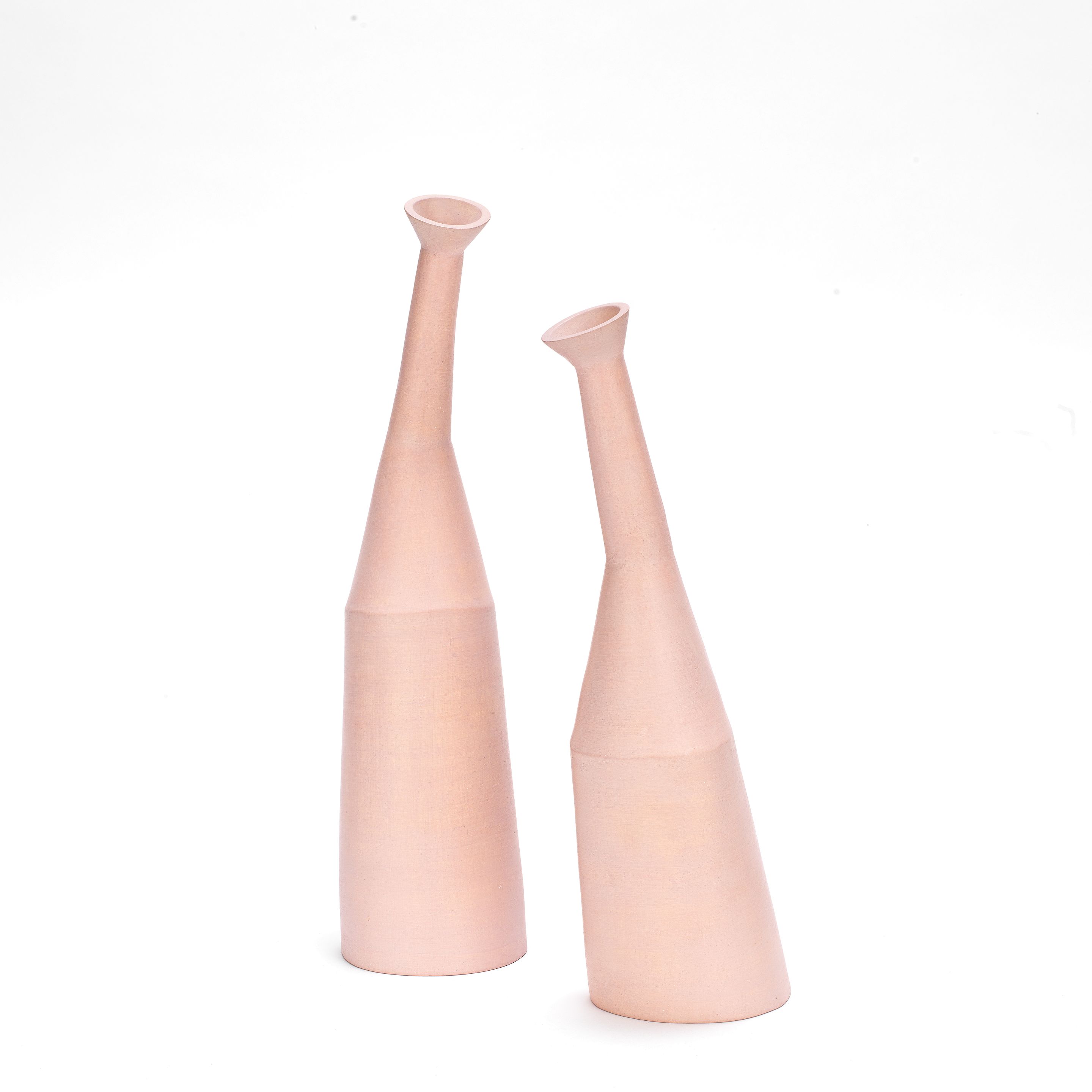 Bonhams : Caroline Gray Pink vessels (pair), circa 2023