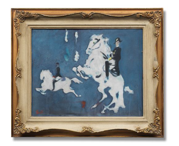 Bonhams : Seif Wanly (Egypt, 1906-1979) The Horsemen