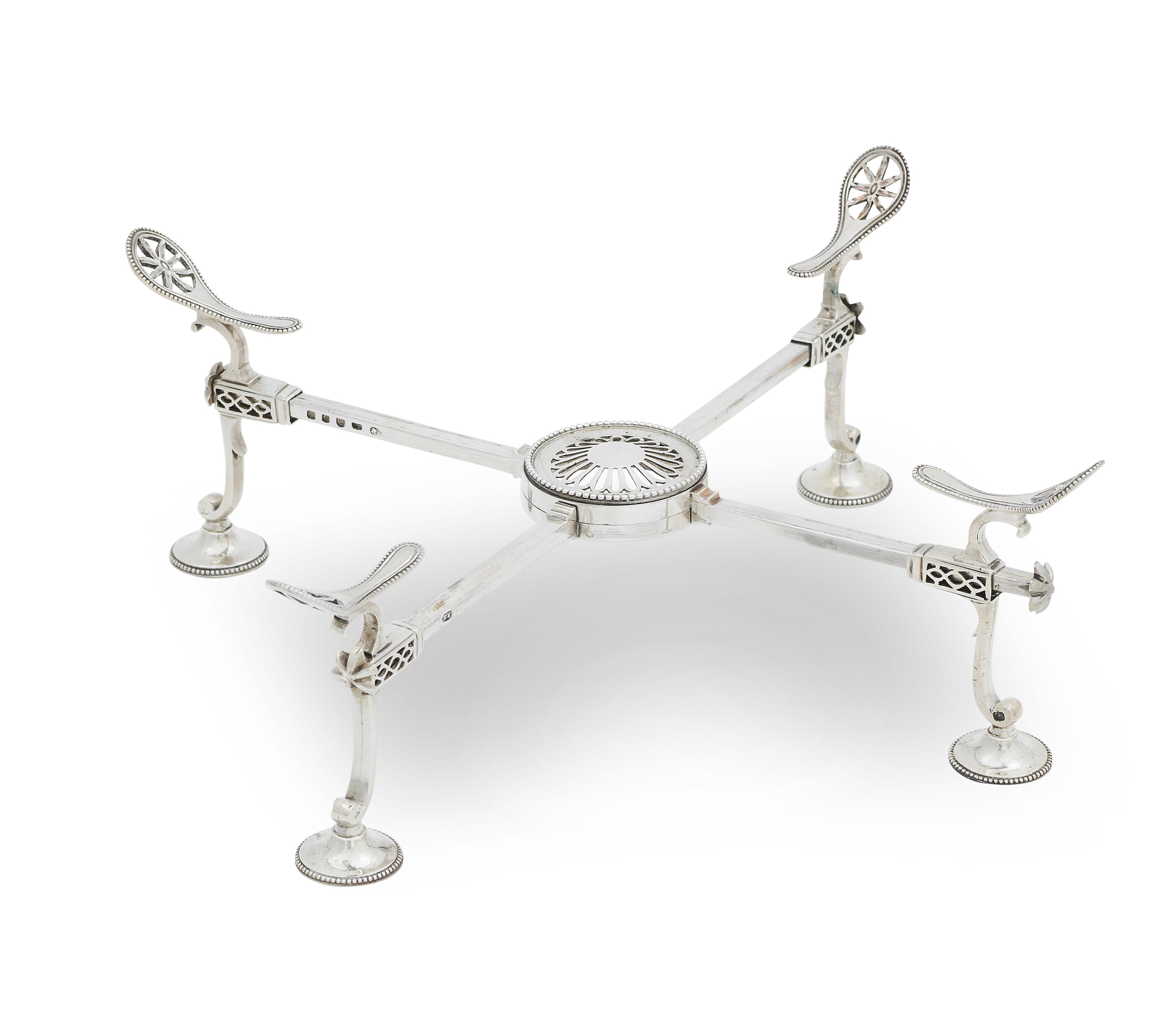 Bonhams : A GEORGE III SILVER DISH CROSS By Robert Hennell I, London 1784
