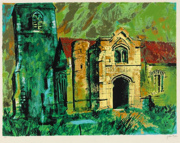 Bonhams : John Piper C.H. (British, 1903-1992) Holme, Nottinghamshire ...