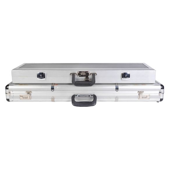 Bonhams : An Americase single guncase and a metal double guncase