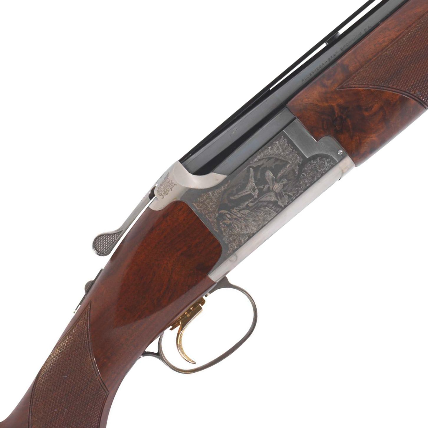 Bonhams : A 12-bore single-trigger over-and-under ejector gun by ...