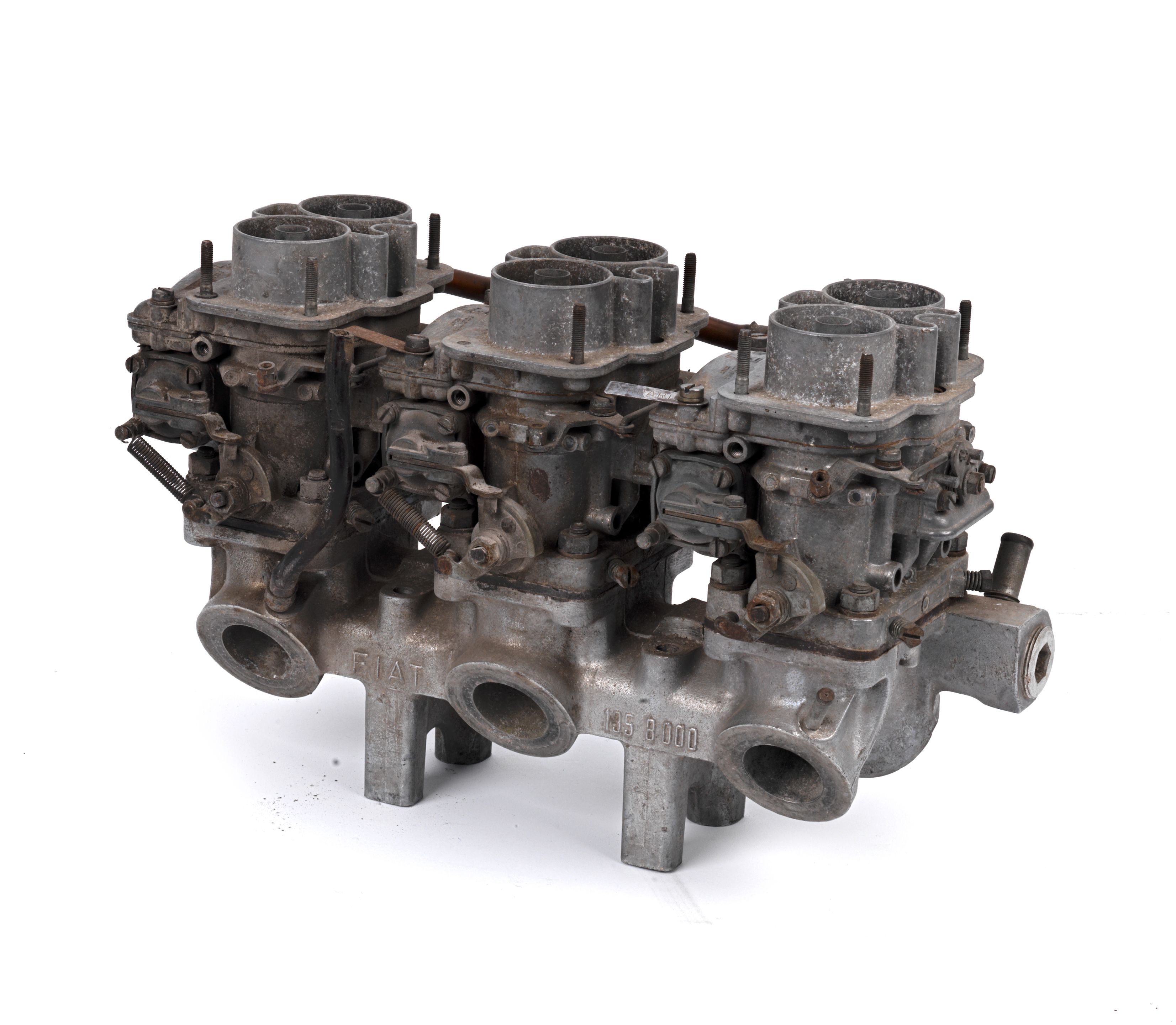 Bonhams Cars : A triple set of Weber Type 40 DCNF 3 carburettors, to ...