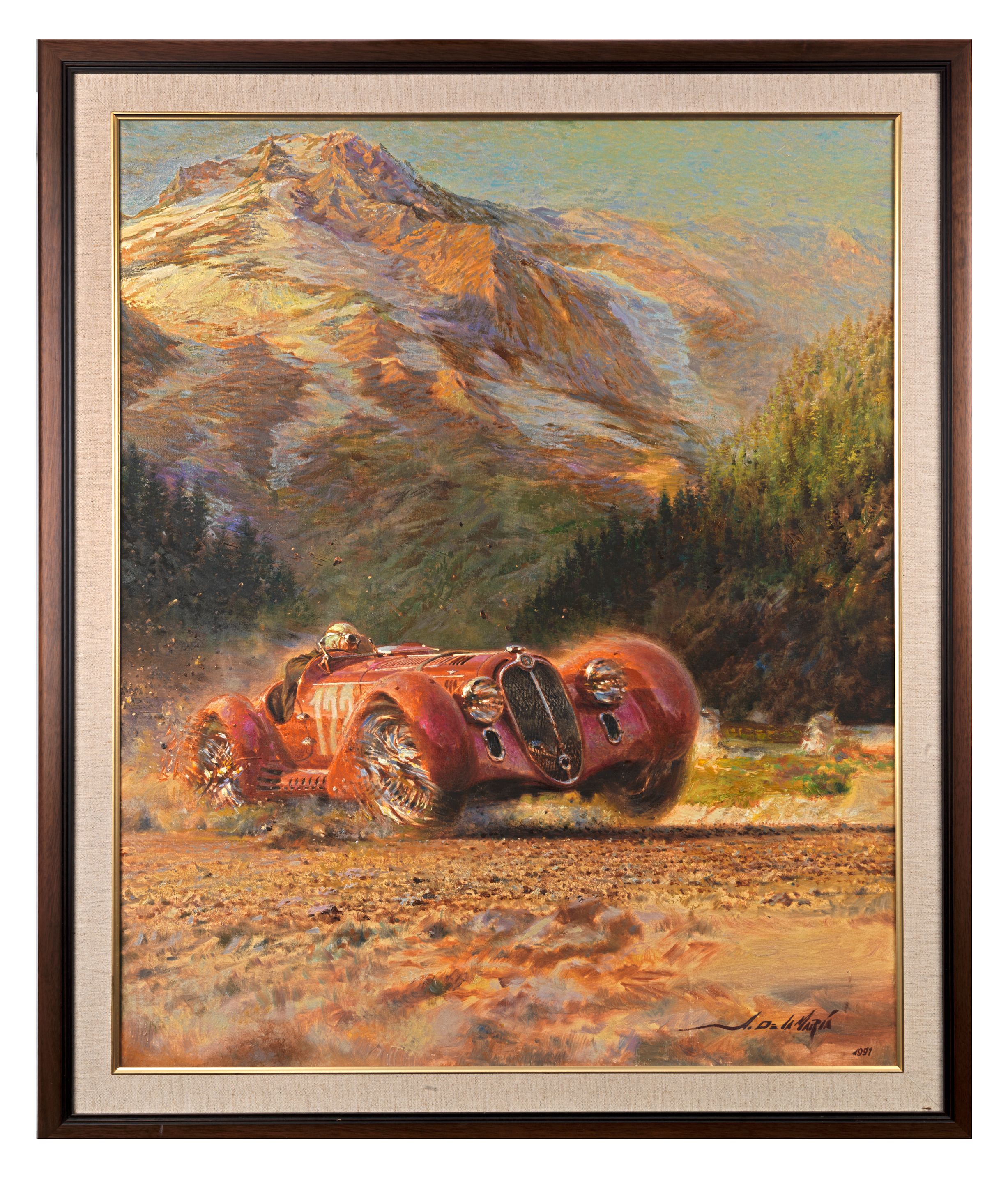 Bonhams Cars : Alfredo De La Maria (Uruguayan 1945-), 'Alfa Romeo 8C 2900',