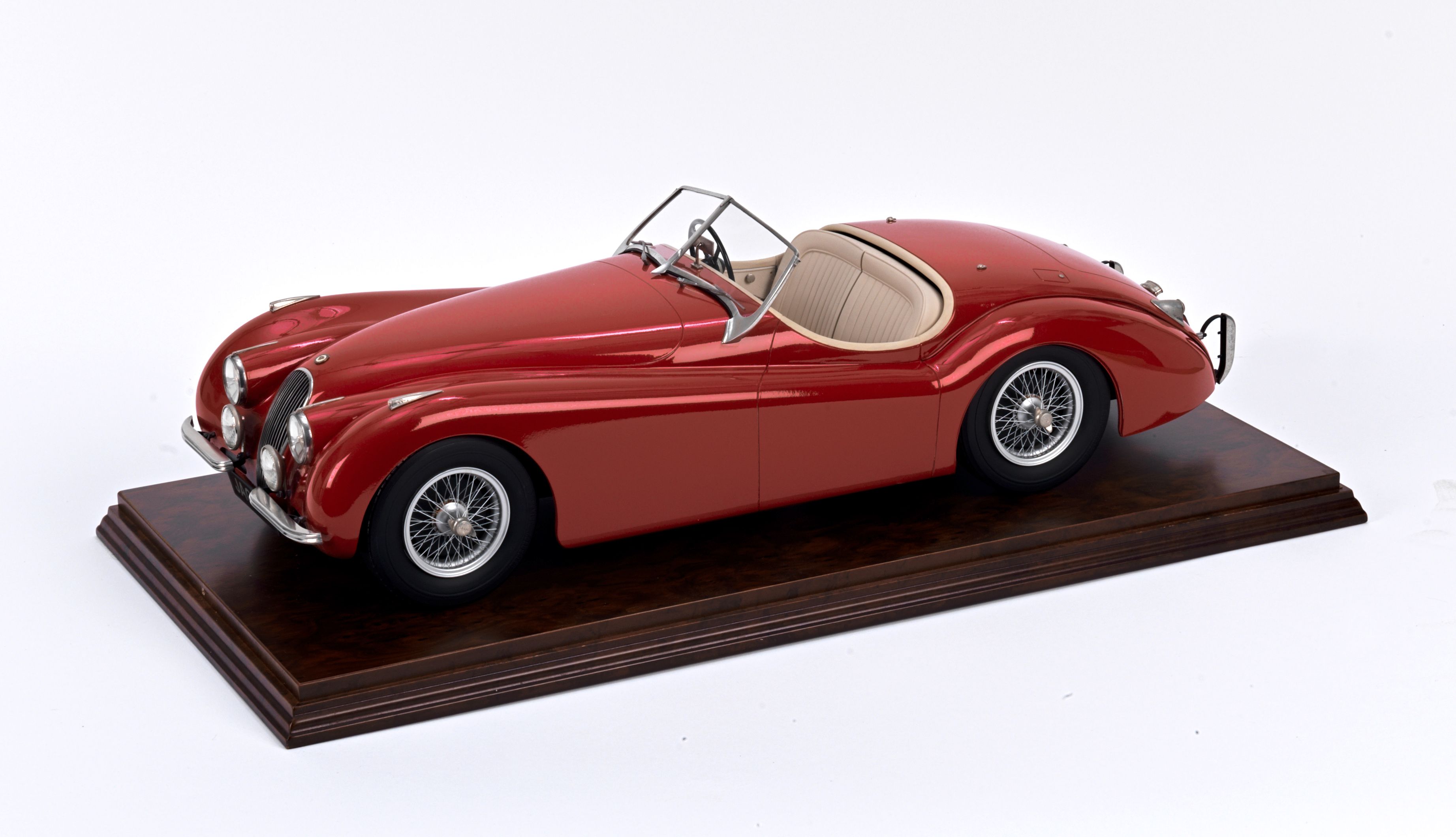 Bonhams Cars : A fine 1:8 scale model Jaguar XK 120 by Neville Smith ...