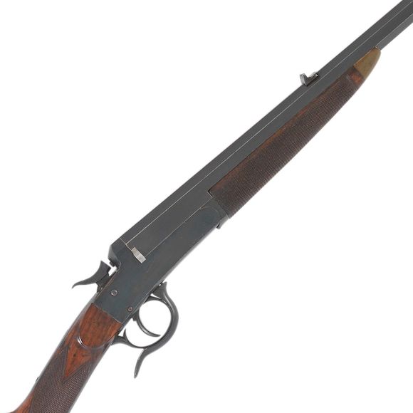 Bonhams : A .250 (C.F.) smooth oval-bore hammer ejector rook rifle by ...
