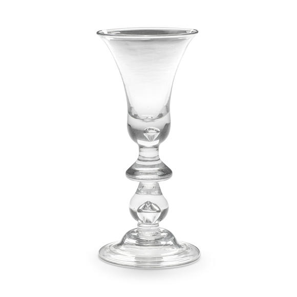 Bonhams A Rare Heavy Baluster Glass Circa 1715