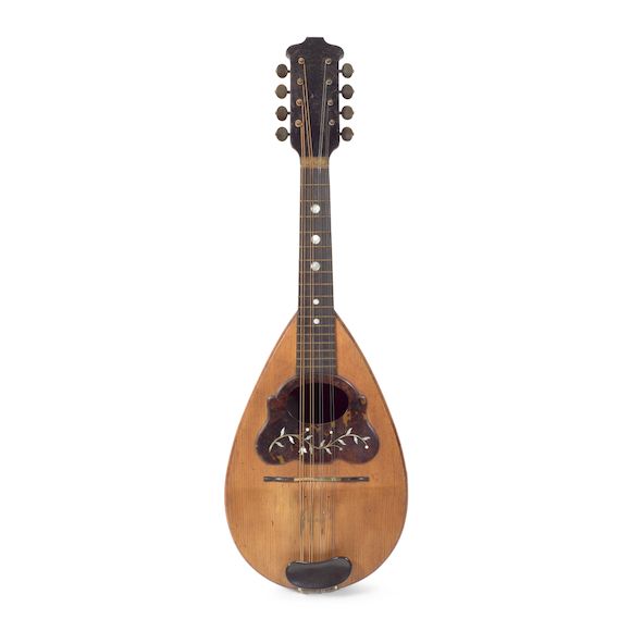 Bonhams : Peter Green: An Italian Mandolin, dated 1895,