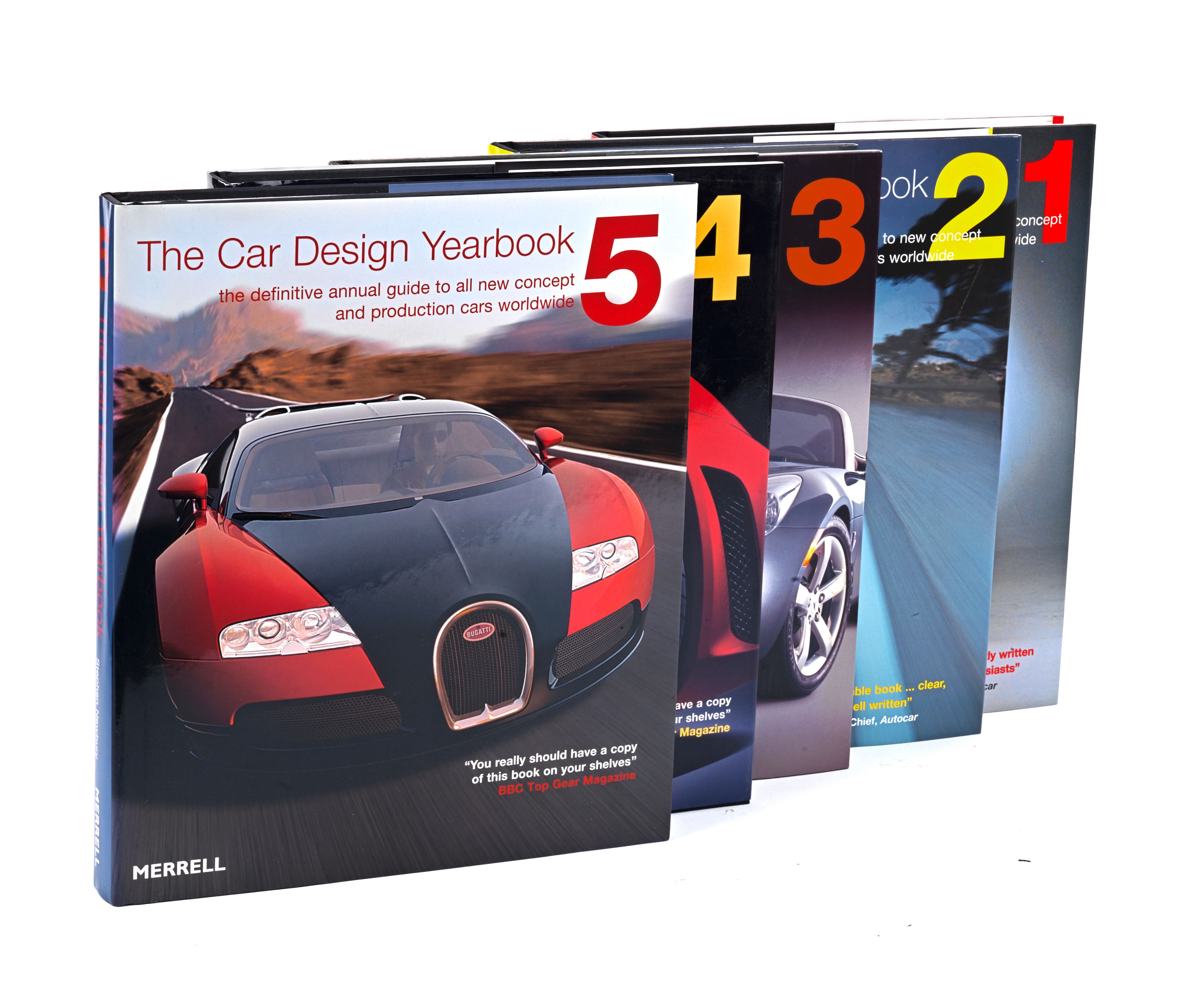 Bonhams Cars : Stephen Newbury: The Car Design Yearbook; editions 1 to ...