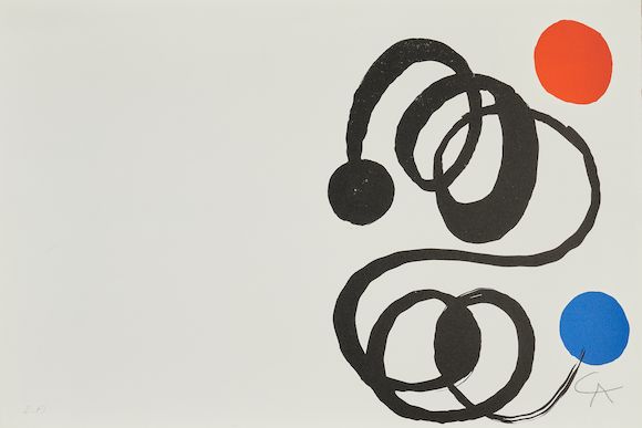 Bonhams Cornette de Saint Cyr : Alexander CALDER (1898-1976) SANS TITRE ...