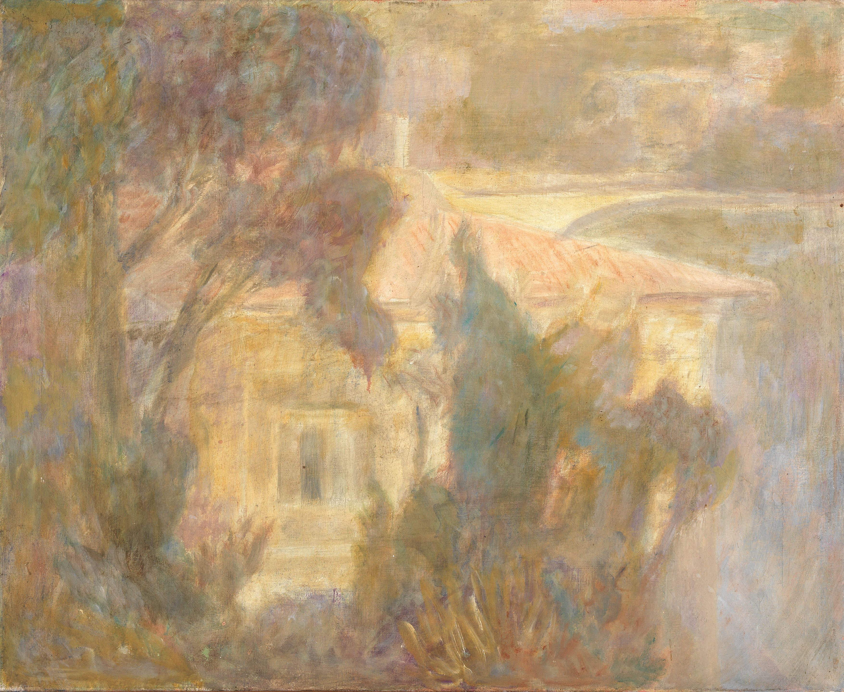 Bonhams : Adrian Stokes (British, 1902-1972) Porto d'Ischia