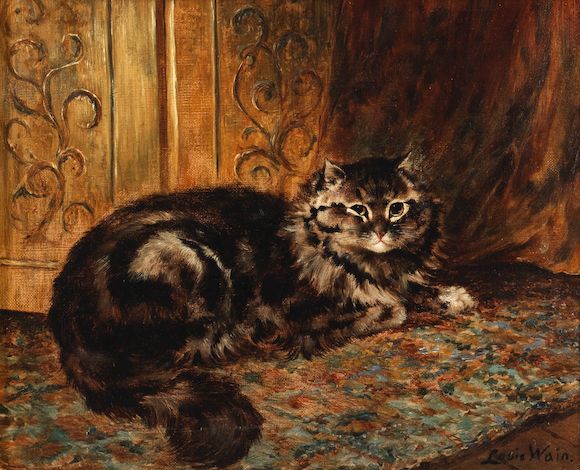 Bonhams : Louis William Wain (British, 1860-1939) Felix