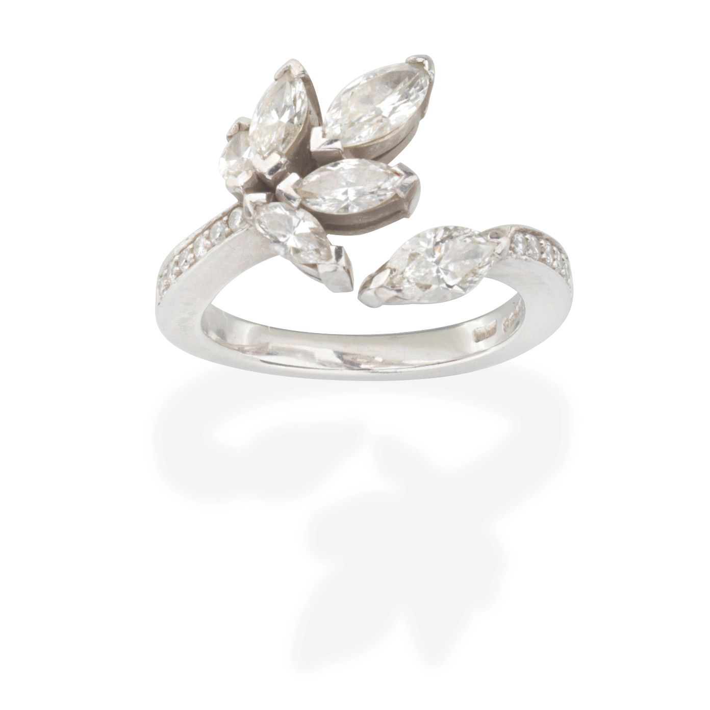 Bonhams : BOODLES DIAMOND 'FIREFLY' RING