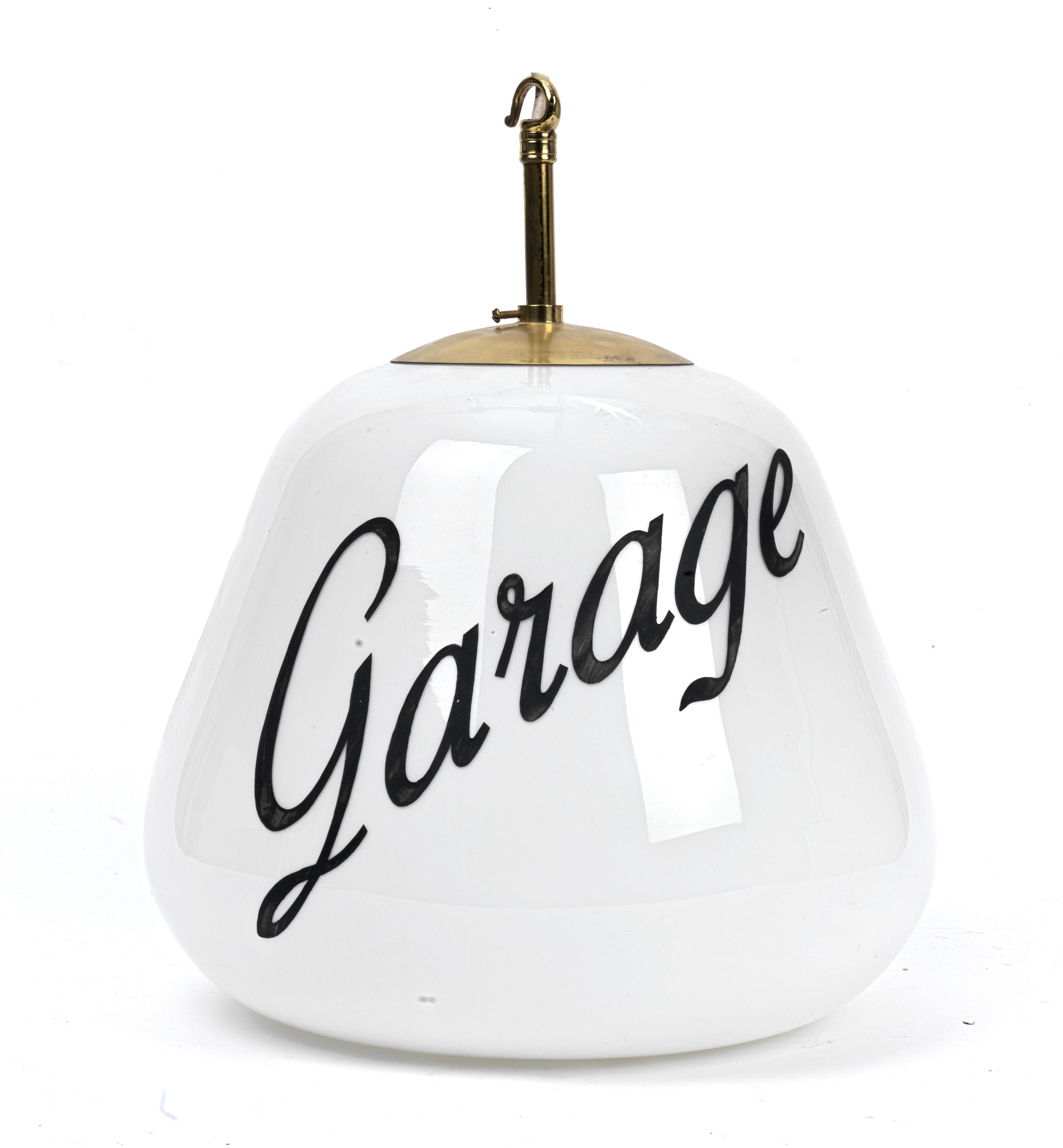 Bonhams Cars A Garage Glass Light Shade 2