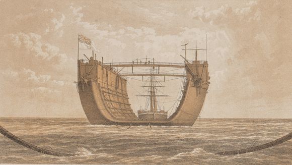 Bonhams : BERMUDA Narrative of the Voyage of H.M. Floating Dock ...